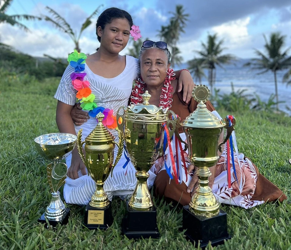 Shy girl overcomes fear to become dux of Aufaga primary school