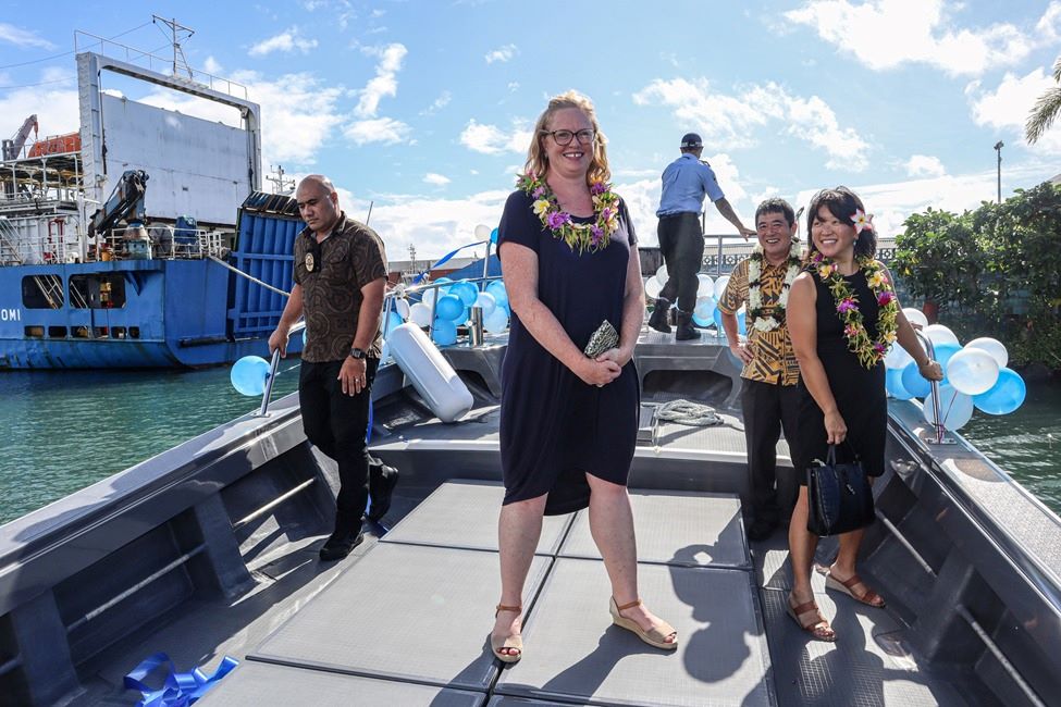 Australia’s outgoing high commissioner to Samoa, Emily Luck, bids ...